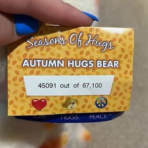 Build-A-Bear | Toys | Rare Autumn Hugs Bear | Poshmark